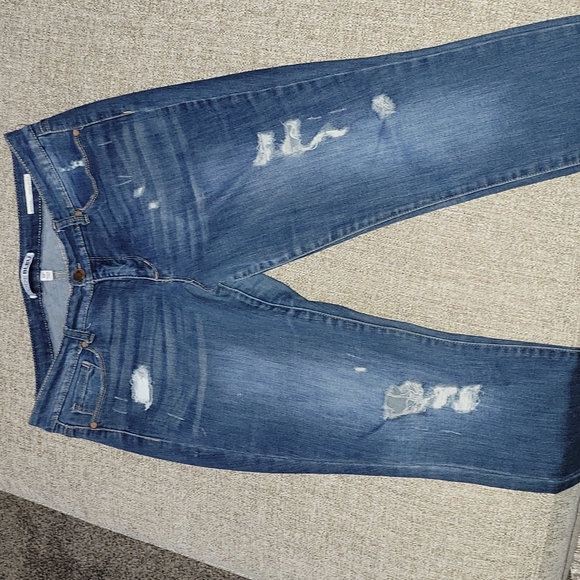 Code Bleu | Jeans | Code Bleu Sz P Skinny Ankle Distressed Jeans | Poshmark